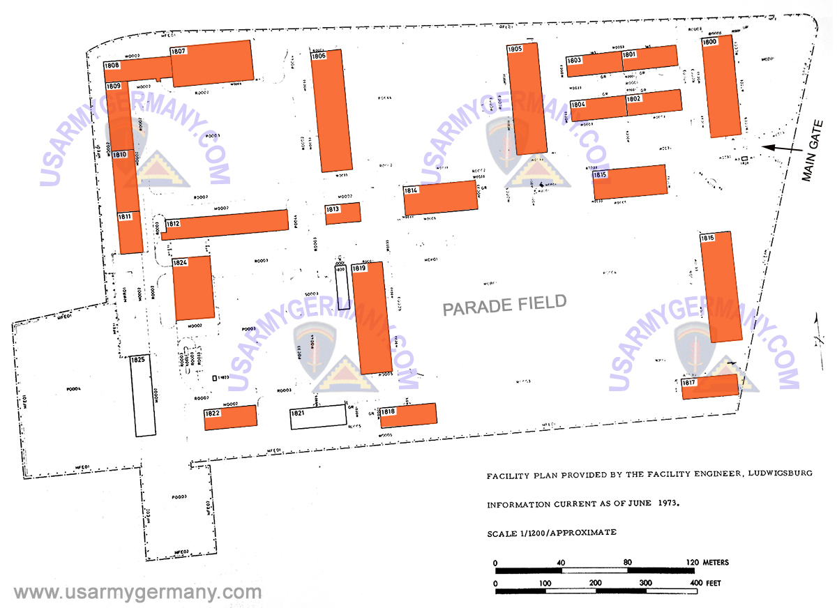 USAREUR Installation Maps - Coffey Bks